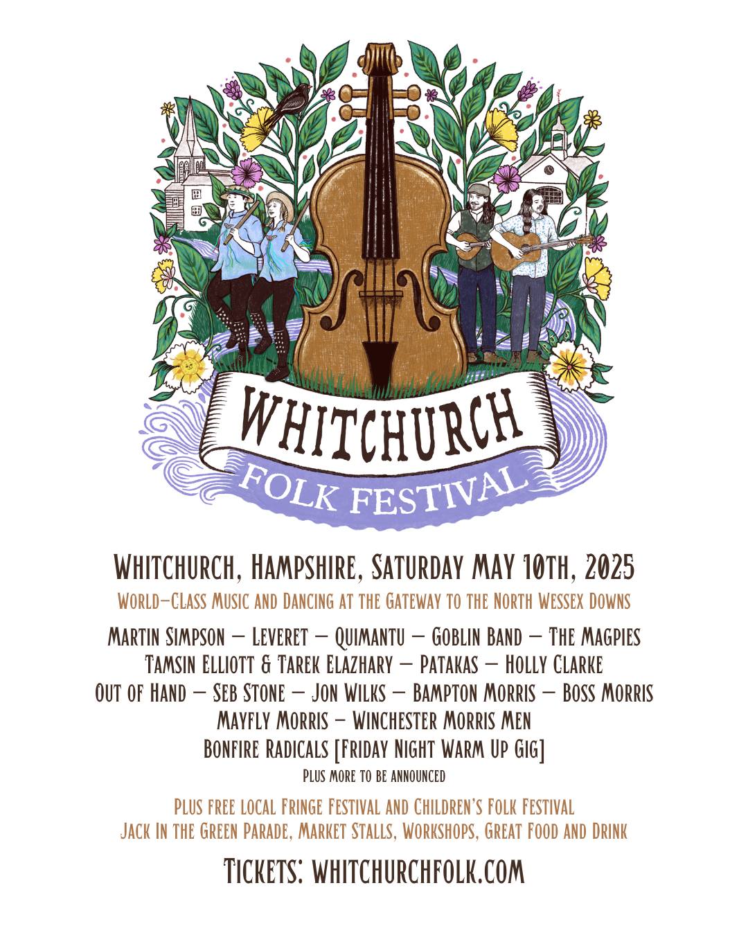 Previous festival line-ups - Whitchurch Folk Festival